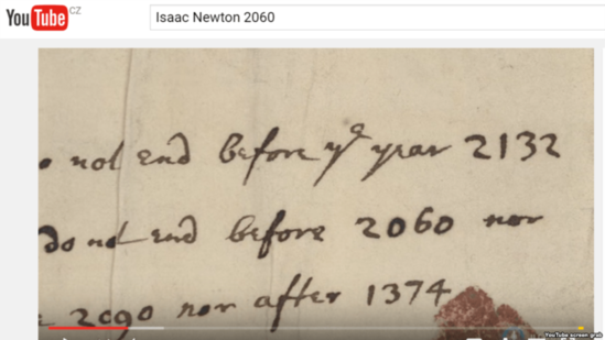 Nyutonun qiyamət günü ilə bağlı məktubu: Axirət Gününün tarixi ...